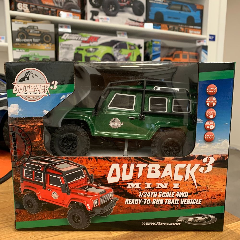 FTX Outback Mini 3.0 Ranger 1:24 RTR - Dark Grey | Voltage Models