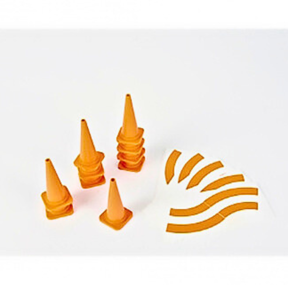 Carson Traffic Cone Set (10pcs) | Voltage Models