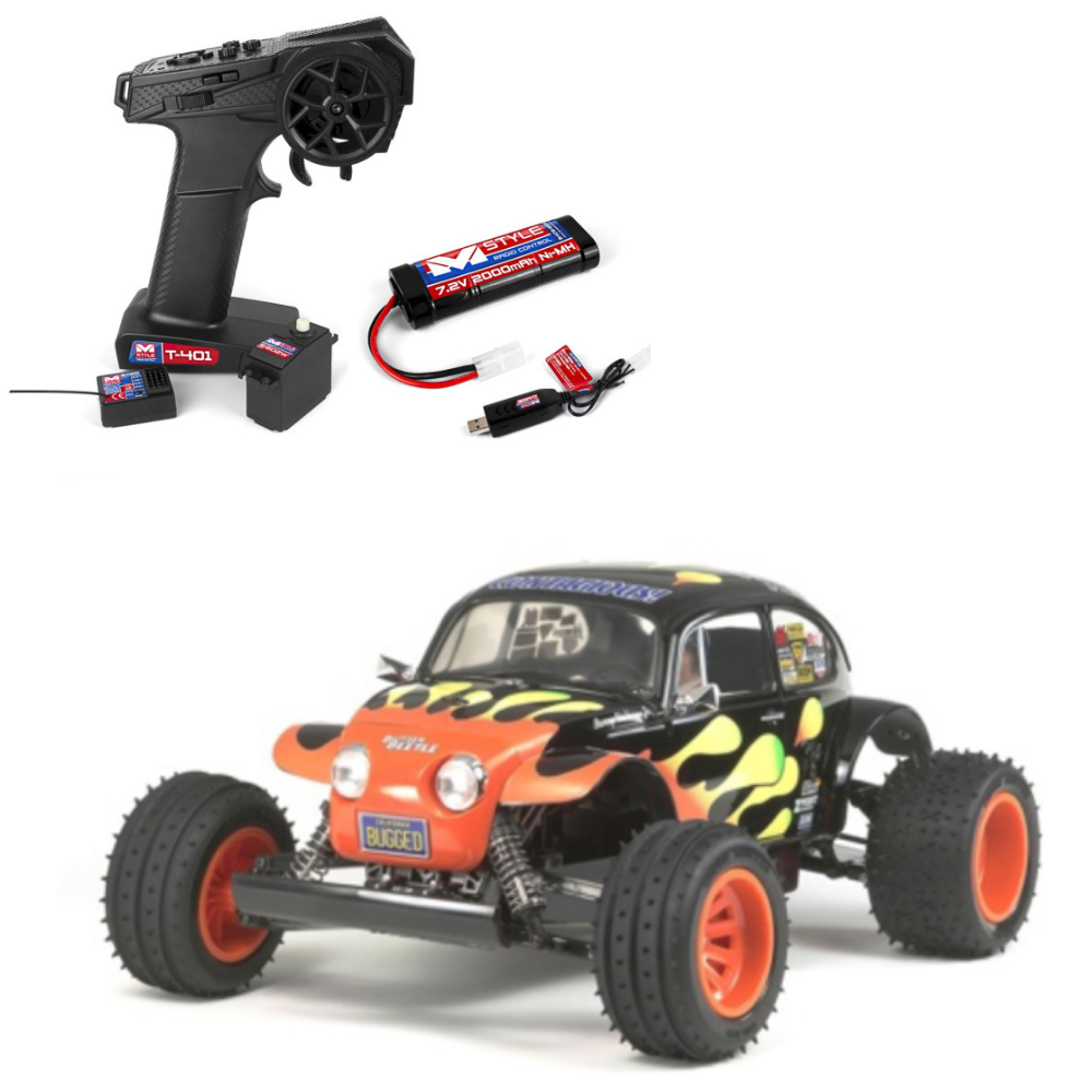 Tamiya Blitzer Beetle + RC Equipment Bundle | Voltage Models