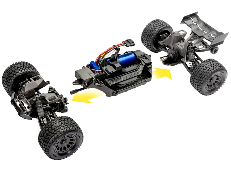 Traxxas Mini XRT VXL-3S 4WD RTR Race Truck, Blue (+ TQi 2-ch, VXL-3S ...