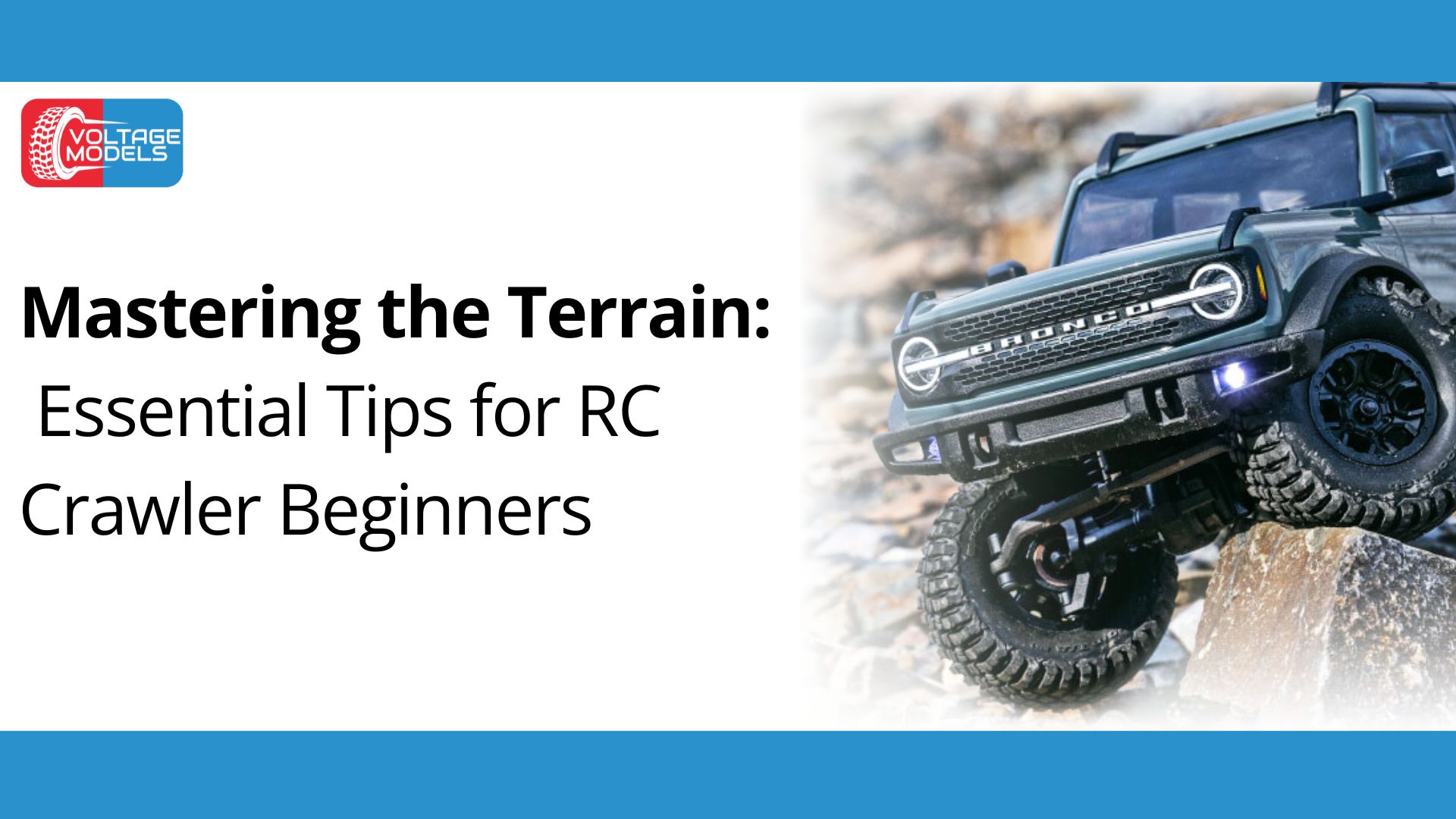Mastering the Terrain: Essential Tips for RC Crawler Beginners